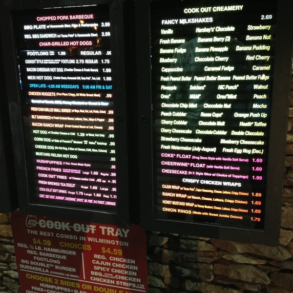 Cook Out - University of North Carolina at Wilmington - Wilmington, NC