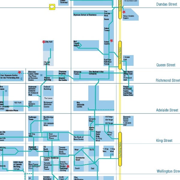 Toronto PATH System - Financial District - Toronto, ON