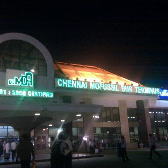 Chennai Mofussil Bus Terminus - Bus Line in Chennai