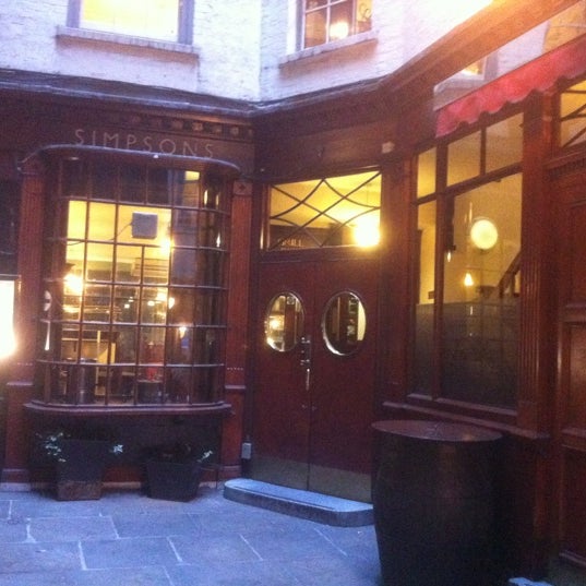 Simpson's Tavern - City of London - London, Greater London