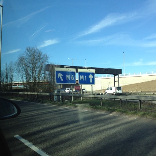 Catthorpe Interchange M1/M6/A14 - Road in Lutterworth