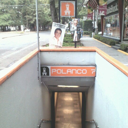 Metro Polanco (Línea 7) - Estación de metro en Polanco