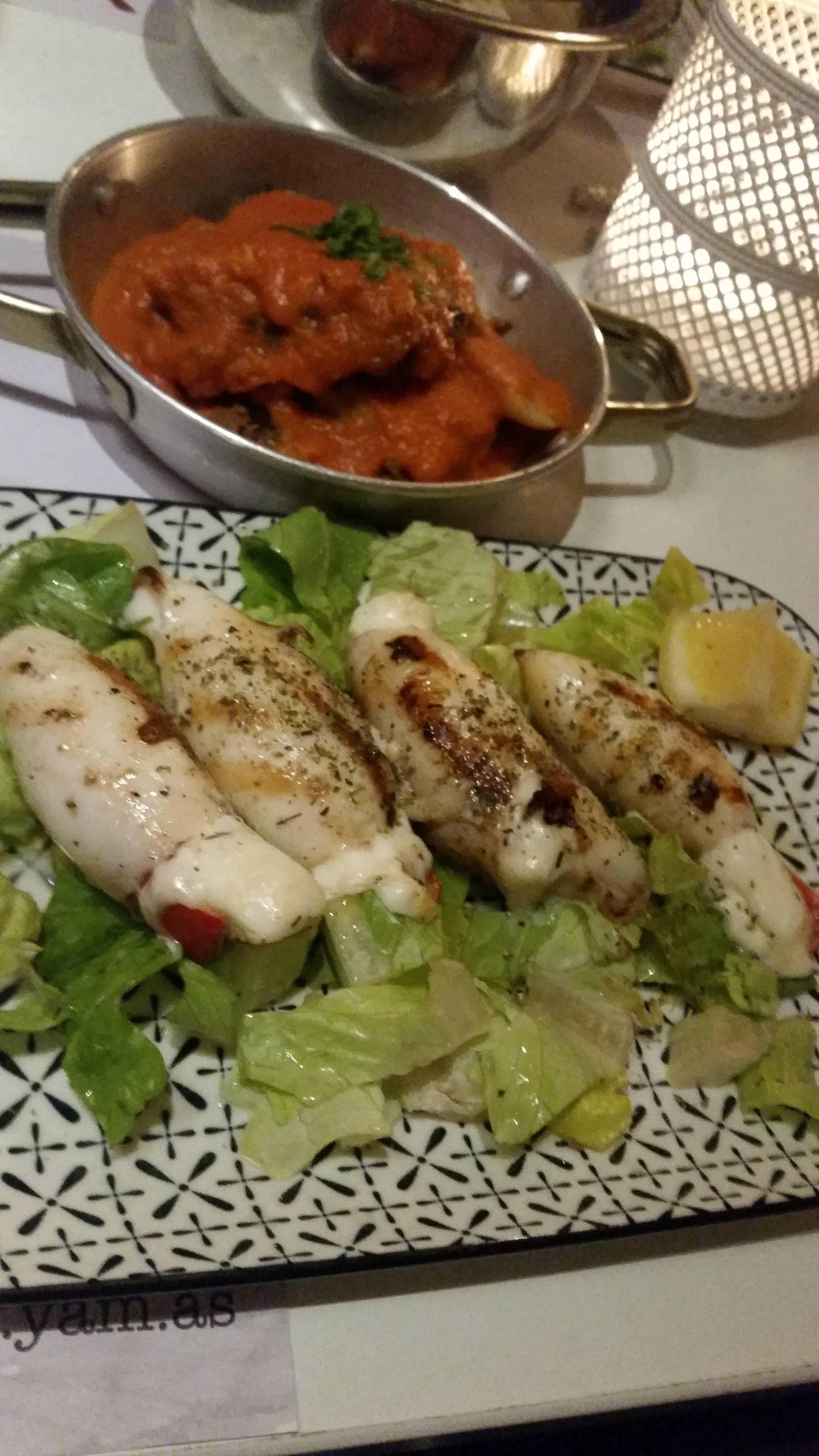 Speisekarte von Yamas mezé Restaurant & Weinbar in Bochum