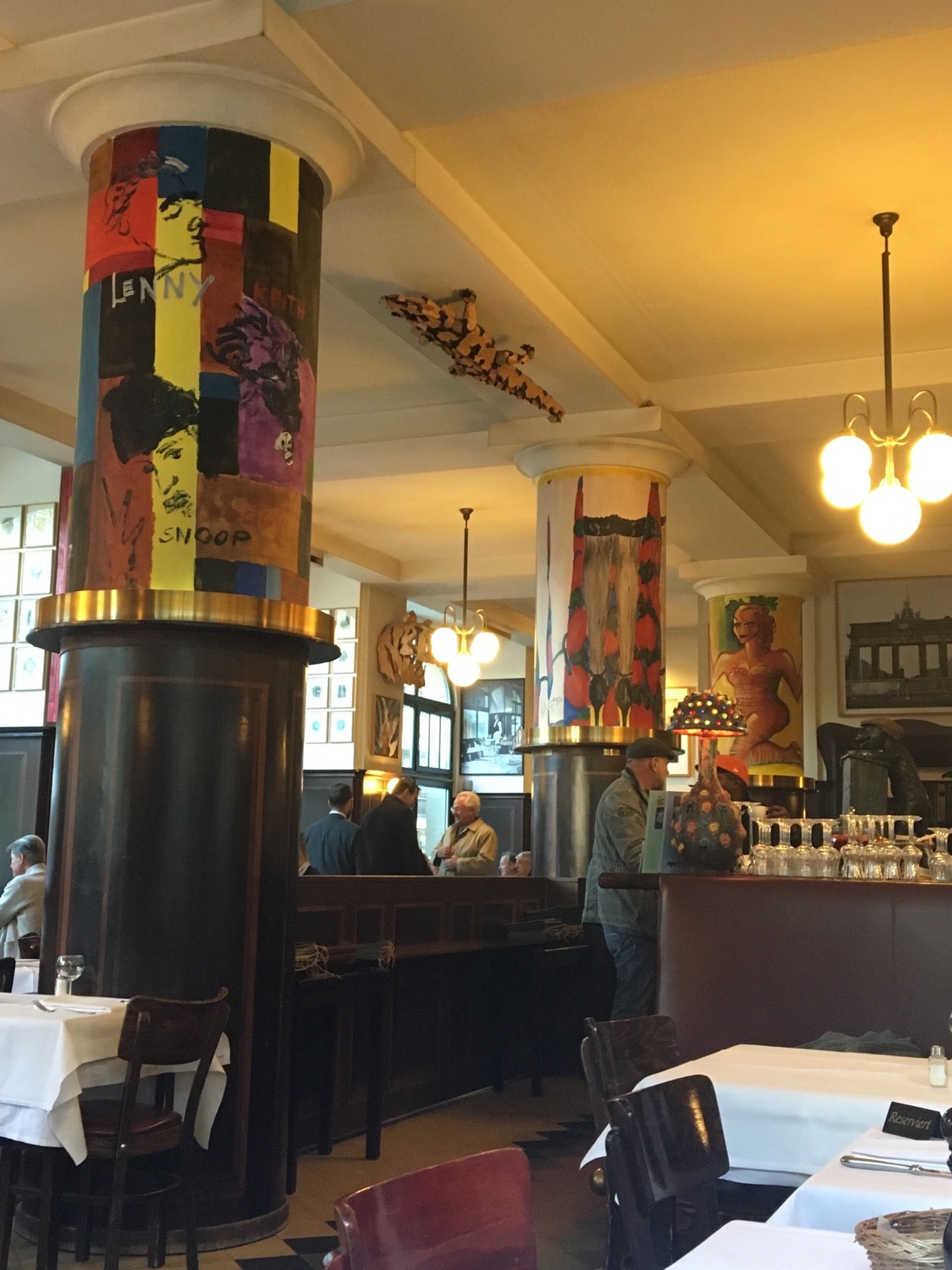 Speisekarte von Lutter & Wegner in Berlin mit Preisen